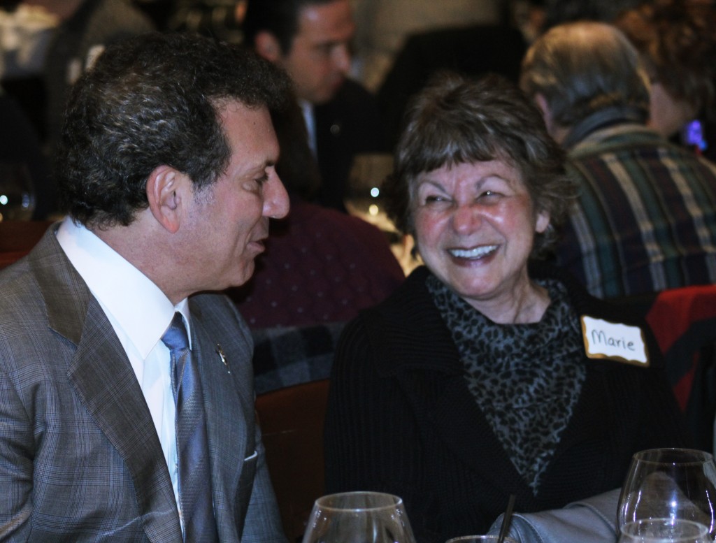 Phil Cannella speaks one-on-one with a retiree at the Crash Proof ...